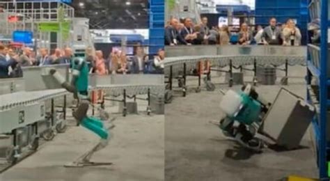 Un Robot Se Desmayó Después De Trabajar 20 Horas Seguidas