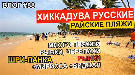 Шри Ланка Хиккадува лёгкий шок популярные пляжи Наш Семейный Лайв
