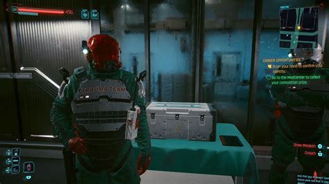 How To Get The Trauma Team Outfit In Cyberpunk 2077 Hold To Reset