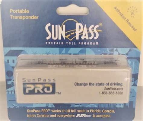 Sunpass Portable Prepaid Toll Transponder For Florida Safety Features