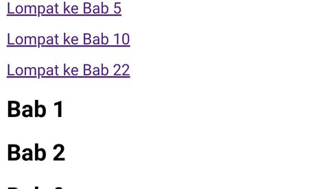 Html Link Membuat Bookmark Tutorial Html 16