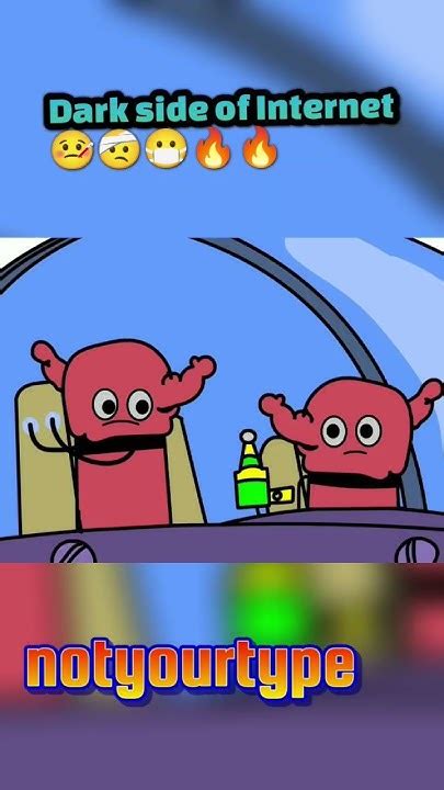Dark Side Off Internet 🤕😥🔥💞👿🤔anime Cartun Virul Comedy Dark Drow