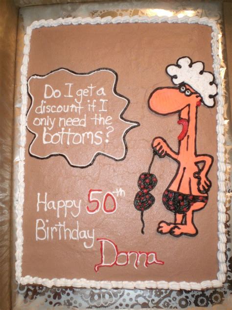 Over The Hill Funny 50th Birthday Cakes 50th Birthday Funny Funny