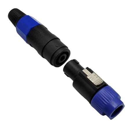 Mini Xlr 4 Pin Connector Audio Speakon Jack Xlr Female 4 Pin Plug