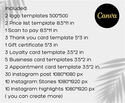 Beauty Branding Kit Black Gold Canva Branding Package For Makeup