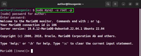 How To Check Mariadb Version On Ubuntu 2204 Linux Genie