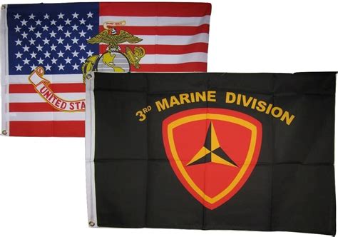 Aes 3x5 3x5 Wholesale Combo Set Usmc Ega Usa And 3rd