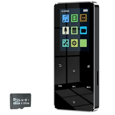 Многофункциональный MP3-MP4 музыкальный плеер с Bluetooth 5.0 ...