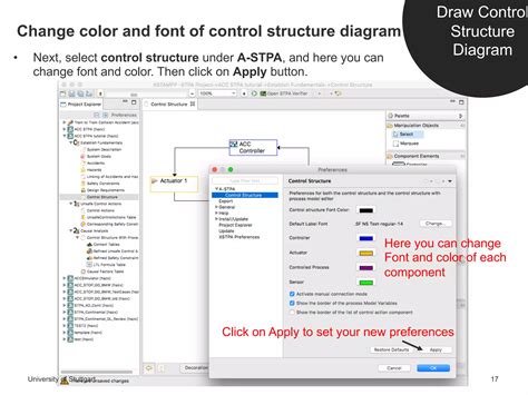 Tutorial 3 How To Draw Control Structure Diagram Of The Stpa Safety Analysis In Xstampp Ppt
