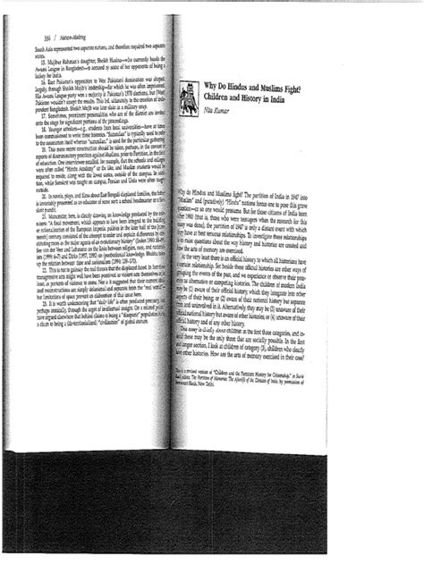 Nita Kumar Why Do Hindus And Muslims Fight Pdf