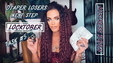 D LOSERS NEXT STEP LOCKTOBER TASK 5 Mistress Raven Gives You A Chastity D Task For