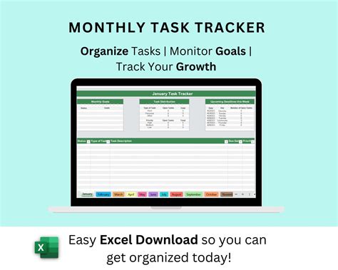Task Tracker Excel Download Organize Personal And Professional Tasks