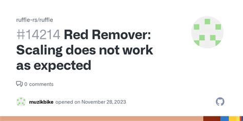 Red Remover Scaling Does Not Work As Expected Issue 14214 Ruffle Rs Ruffle GitHub