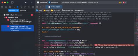Example React Native App Template Fails To Build In Ios Release Mode
