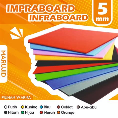 Jual Infraboard Impraboard Putih 100x100 Tebal 5mm Shopee Indonesia