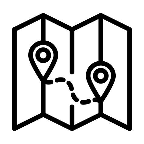 Map Icon Design 23621919 Vector Art At Vecteezy