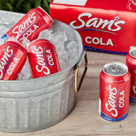 Sams Cola Soda Pop 12 Fl Oz 24 Pack Cans