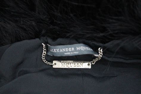 Alexander Mcqueen Black Marabou Fur Bolero Jacket C 2005 At 1stdibs