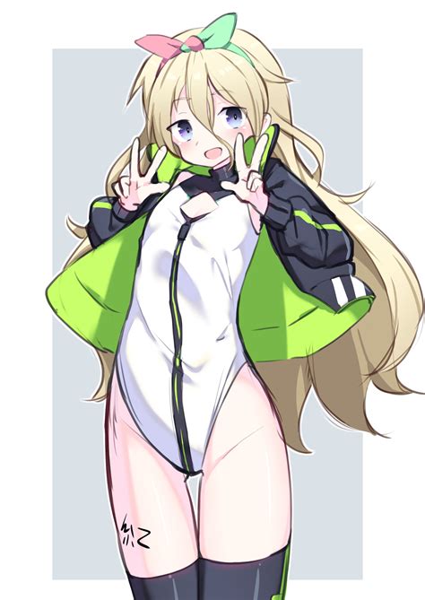 Ben1shoga Miyaminami Hikari Alice Gear Aegis Sleeveless Turtleneck