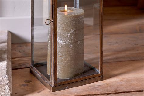 Nivas Lantern Antique Brass