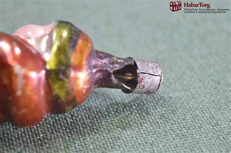 Купить Игрушка елочная новогодняя Мальчик на санках Стекло СССР в интернет аукционе