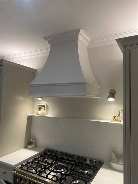 Curved Range Cooker Hood Handmade Extraction Fan Housing Etsy In 2024