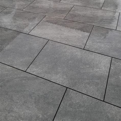 Hammerstone Nero Outdoor Porcelain Paving Tiles 900×600 20mm