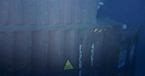 New Footage Of Containers On Sea Floor After 2018 Spill Nbn News
