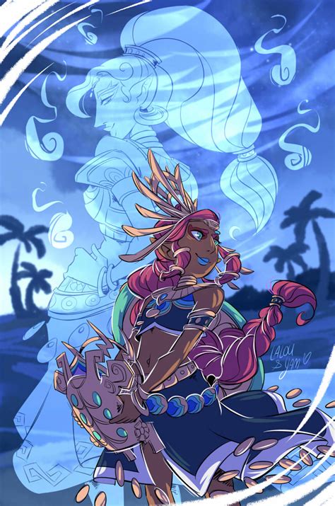 Collab Lalou Urbosa And Riju By Yamsgardenart On Deviantart