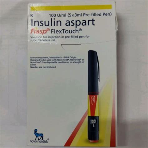 100uml Fiasp Flextouch Insulin Aspart 100 Iuml At Rs 914box In New