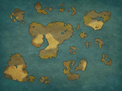 Island Cluster Map By Hiddenlordghost On Deviantart