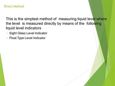 Level Measurement Theories Of Operation Rev1 Ppt