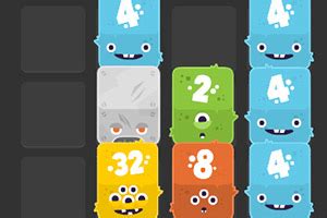 萌萌小怪2048 u7u9小游戏