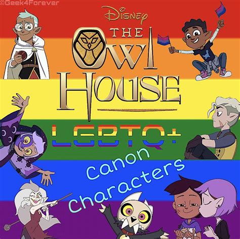 The Owl House Canon Lgbt Characters Cover Photo Rallthingsgeeky