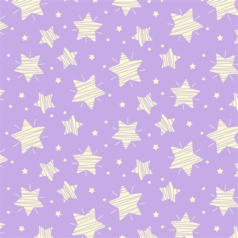 Free Vector Hand Drawn Star Pattern Design
