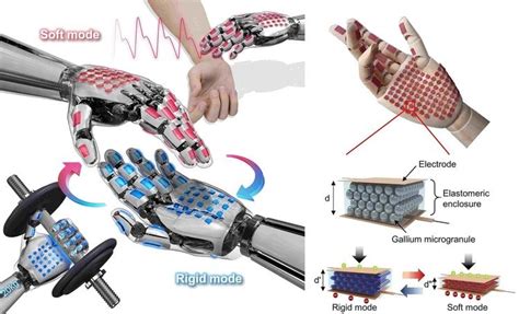 Beyond Human Touch Perception An Adaptive Robotic Skin Based On Gallium Microgranules For