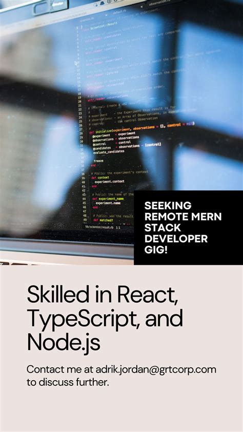 Adrik J On Linkedin Looking For Remote Mern Stack Developer Gig If