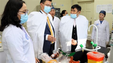 Ерөнхийлөгчийн Үйлдвэр үйлчилгээний бодлогын зөвлөх Ч Даваабаяр Нийслэлийн мал эмнэлгийн газрын