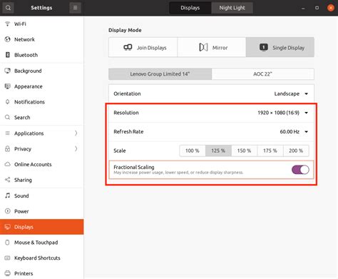 Display How To Adjust The Virtualbox To Show The Fractional Scaling