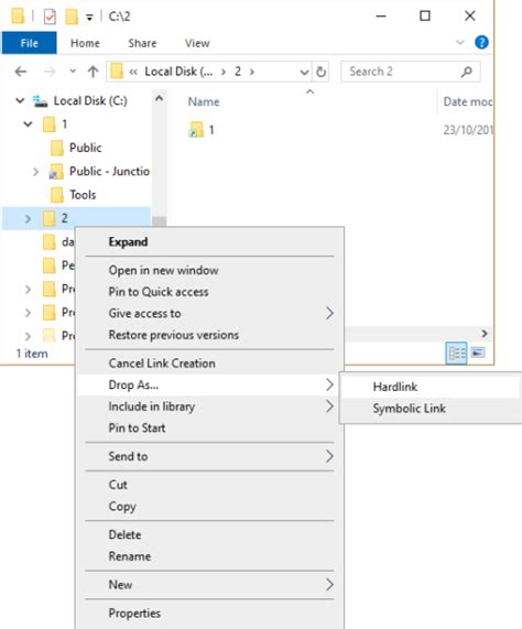 Hardlink Shell Extension Create Hardlinks Symbolic Links Junctions
