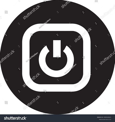 Reboot Icon Sign Turn On Reboot Stock Vector Royalty Free 2099169421 Shutterstock