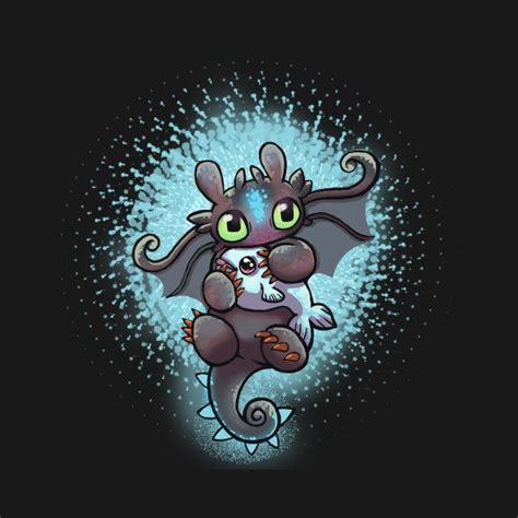 Cute Toothless Kawaii T Shirt Teepublic Cute Toothless Cute Tshirts Hiccup And Astrid