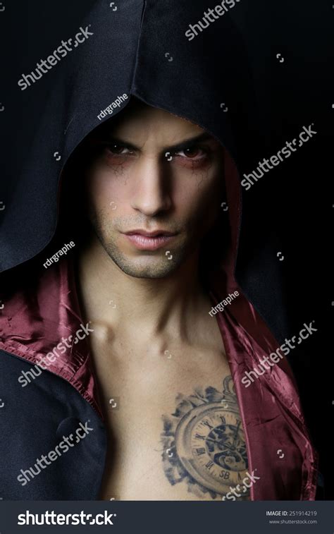 Portrait Sexy Vampire Angry Stock Photo Edit Now