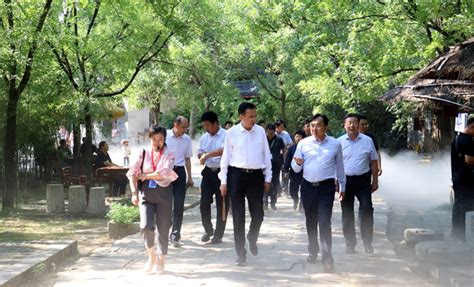 淄川区人民政府 政务要闻 市领导来淄川区调研文旅工作
