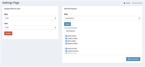 Aplikasi Laundry Laravel 58 Vuejs Spa 6 Role And User Permissions Daeng Web