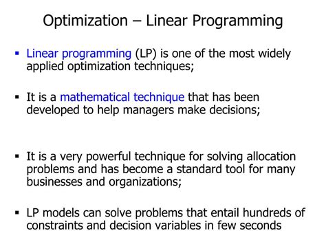 Ppt Introduction A General Model Of System Optimization Powerpoint
