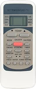 Amazon Com R C Replace AC Remote Control Compatible With Midea Milexus Air Conditioner RG M