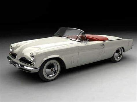 Vintage 1958 Studebaker Golden Hawk Car 1953 Studebaker Commander