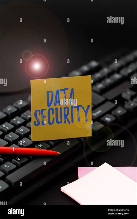 Inspiration Showing Sign Data Security Word For Protected Important Personal Data From