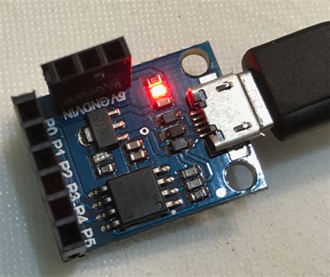 Conhecendo E Programando Attiny85 Digispark Na Ide Do Arduino